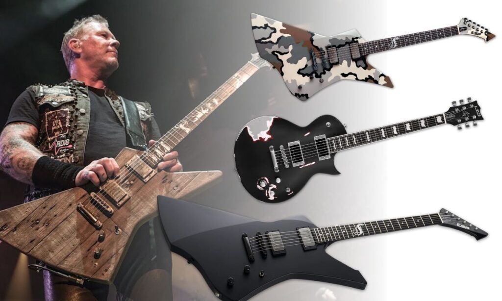 A Coleção de guitarras e equipamentos de James Hetfield do Metallica