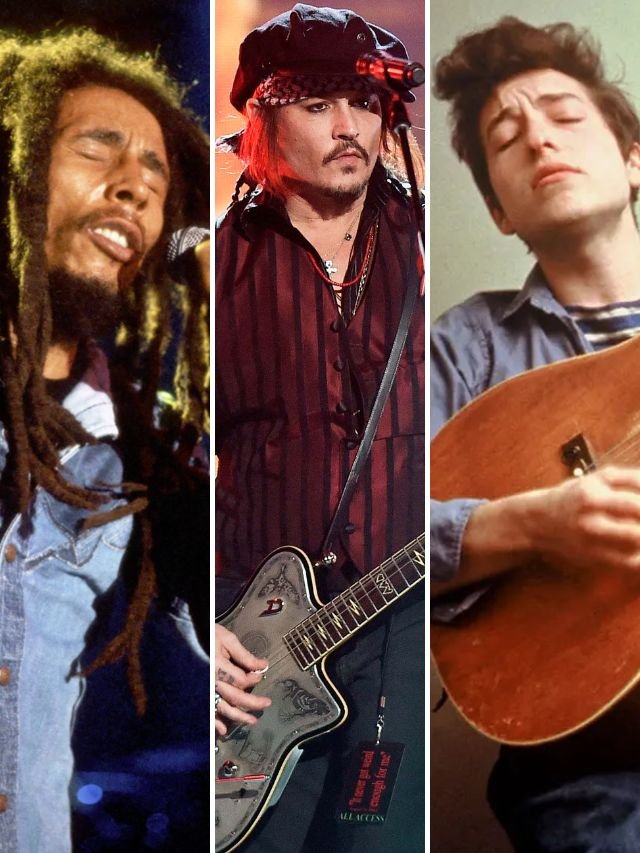 Bob Marley e Bob Dylan os heróis musicais de Johnny Depp - Coisa de Músico